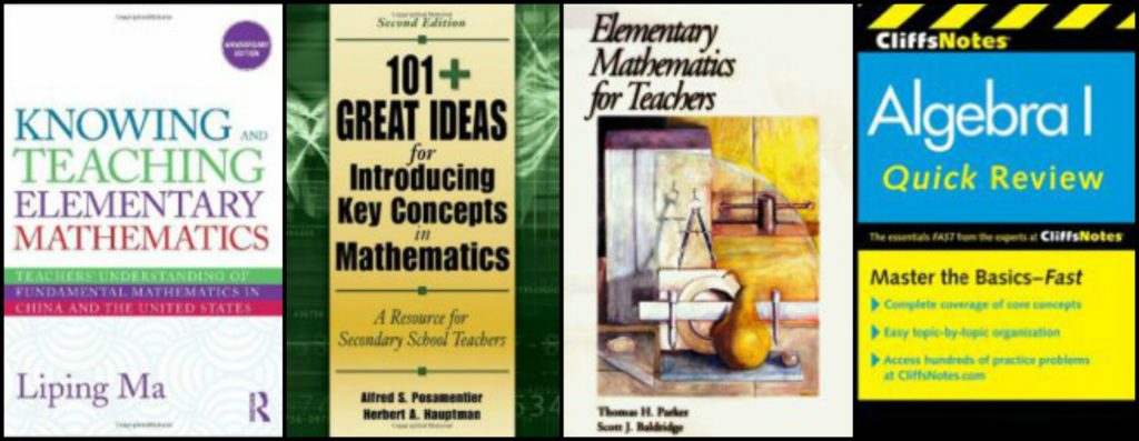 Brush Up Your Math Skills: Four Books for Math Teachers | Resilient ...