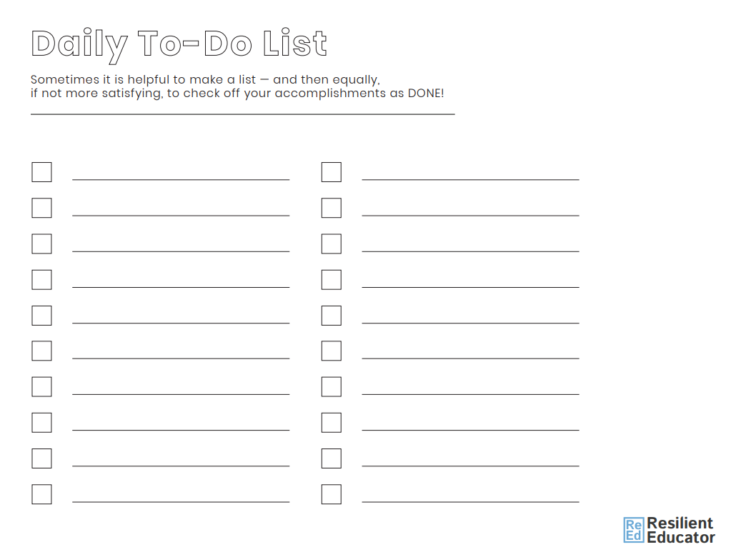 Download These Journaling Templates | Resilient Educator